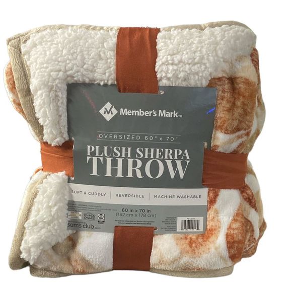 Member's Mark | Bedding | Members Mark 6 X 70 Oversized Plush Sherpa ...